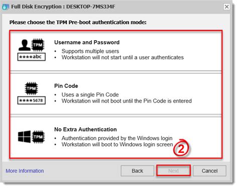 Kb7200 Starting Full Disk Encryption Using A Trusted Platform Module In Eset Endpoint Encryption