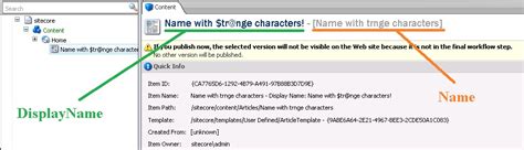 Sitecore6 Sitecore Title As The Item Name Stack Overflow