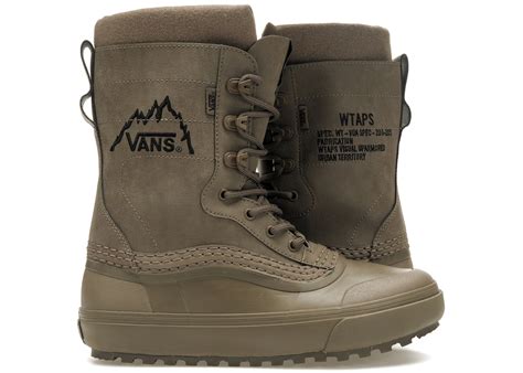Vans Vault Ua Standard Snow Mte Wtaps Coyote Brown Mens Vn0a5ji1bmd Us