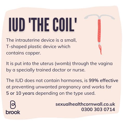 Brook Cornwall For More Information About Contraception