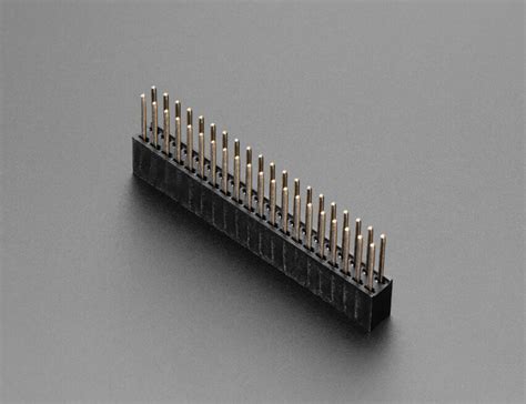 updated product gpio stacking header for pi a b pi 2 pi 3 extra long 2×20 pins adafruit