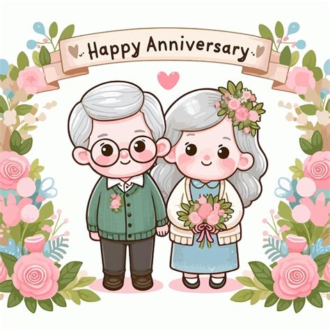Premium Vector Happy Anniversary Celebration Design Vector Illustration