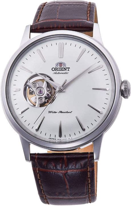 Orient 'Bambino Open Heart' Japanese Automatic Stainless Steel and ...