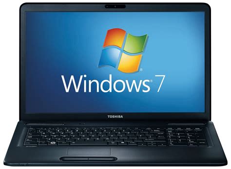 New Toshiba Laptop Windows 7
