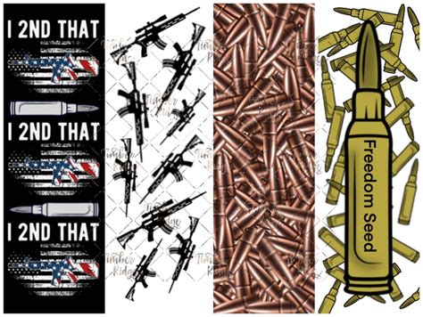 2nd Amendment Pen Wraps Epoxy Pen Wrap Glitter Pen Wrap Etsy