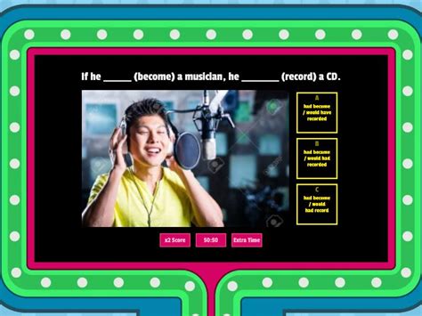 Third Conditional Gameshow Quiz
