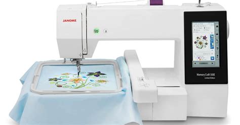 Janome Memory Craft 500e LE