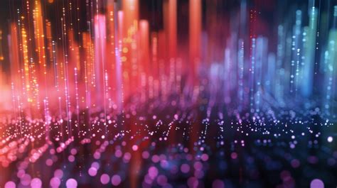 A 3d Render Of A Scatter Plot Graph Visualizing Statistical