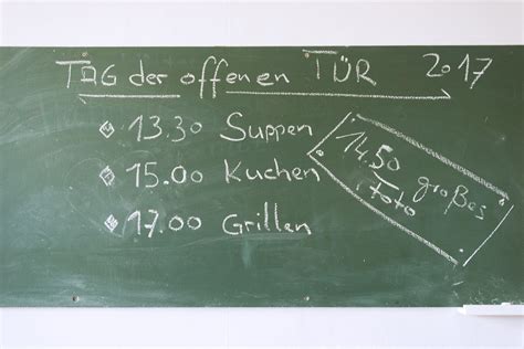 Tag Der Offenen T R Schullandheim Neuwerk Am Turm