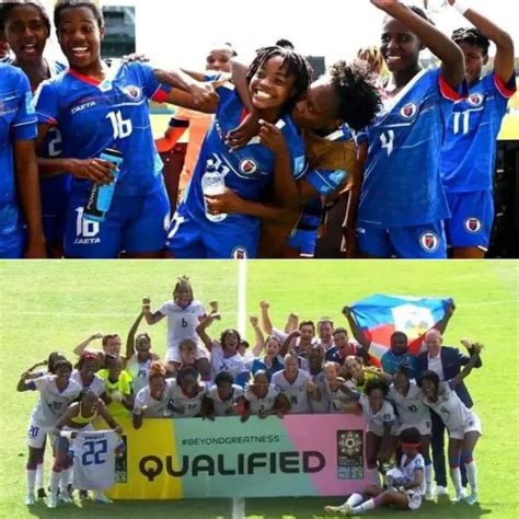 Qualification De La Sélection Haïtienne Féminine De Football Une