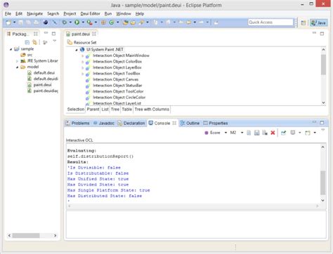 emf based user interface distribution model editor download