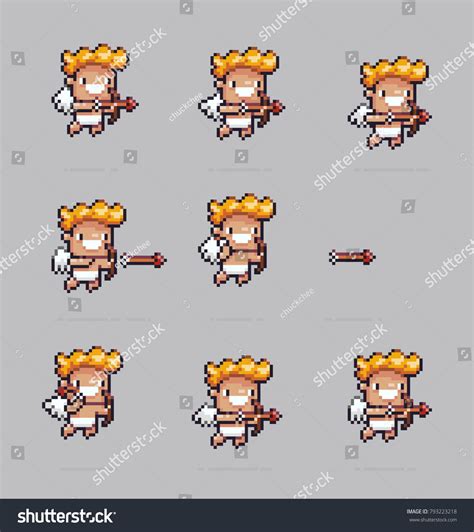 Shooting Arrow Sprite Sheet Royalty Free Images Stock Photos Pictures Shutterstock