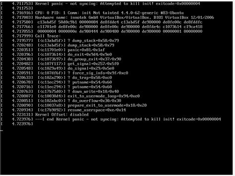 Kernel Panic Error Installing Ubuntu 1604 Server In Virtualbox 5122