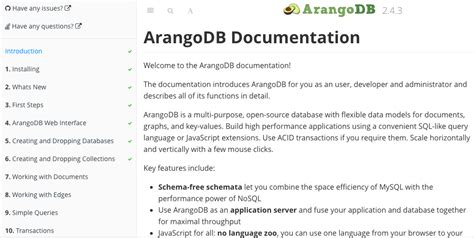 Using Nosql Db Arangodb With Javascript Arangodb