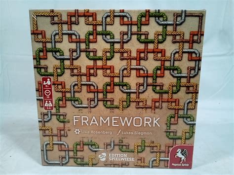 Pegasus Framework Edition Spielwiese Abstract Tile Laying Board Game Dutch Goat