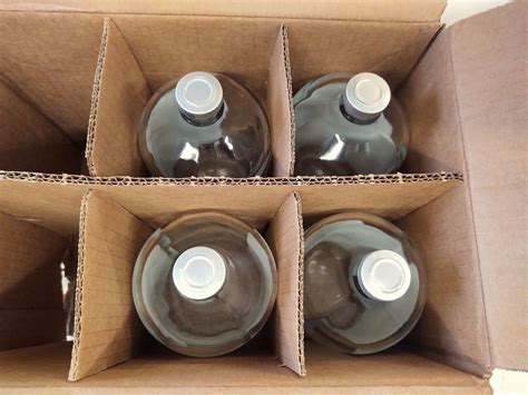 New Braun S9900 10 Empty Evacuated Container 1000ml High Vacuum Glass