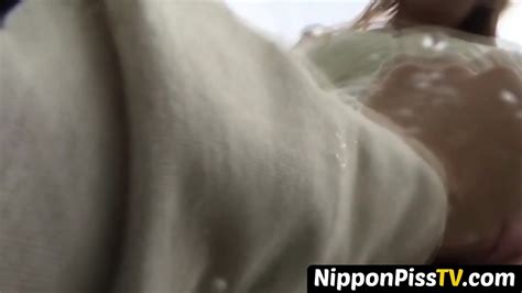 Japanese Wonders Shot Showering Piss In The City