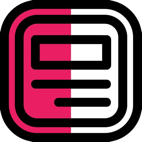 Layout Filled Half Cut Icon 41666967 Vector Art At Vecteezy