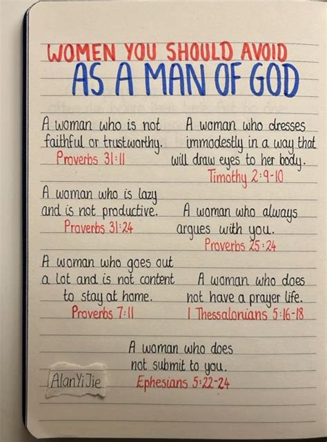 Women You Should Avoid As A Man Of God