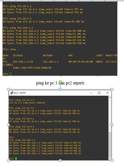 static routing dengan gns3 mikrotik dan packet tracer cisco