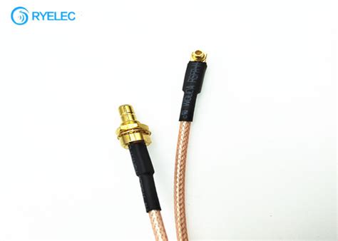 RG316/ U RF Cable Assemblies , Coaxial Cable Assemblies Mmcx To Smb ...