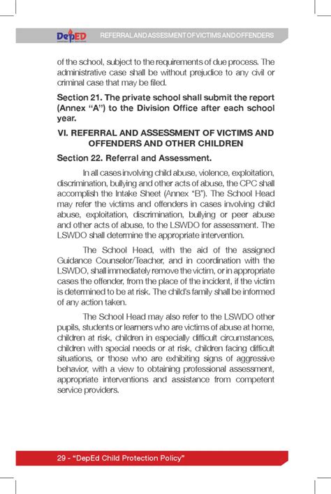 Deped Child Protection Policy Poster at Georgia Farber blog