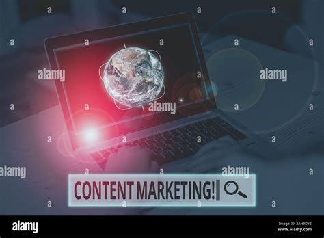 Conceptual Hand Writing Showing Content Marketing Concept Meaning Involves Creation And Sharing