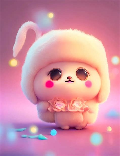 Premium Ai Image Cute Tiny Chibi Adorable And Fluffy Bird