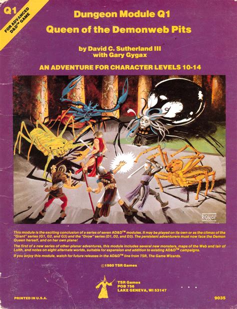 Q1 Queen Of The Demonweb Pits