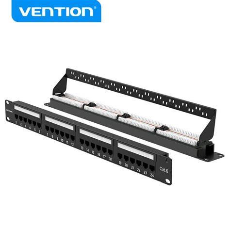 Promo Vention Network Patch Panel Gigabit Ethernet Lan Rj45 Wall