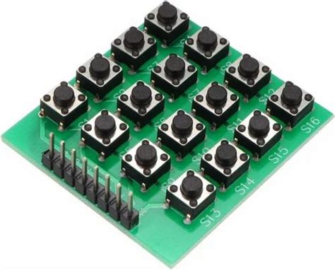 4x4 Matrix 16 Keypad Keyboard Na003 At ₹ 50piece Arduino Shield In