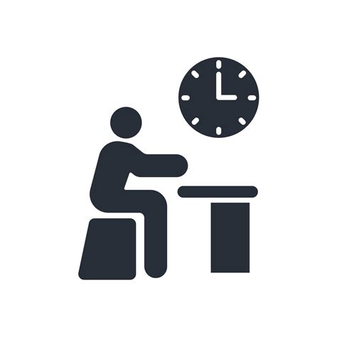 Patience Icon Editable Strokelinear Style Sign For Use Web Design