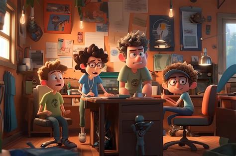 Premium Ai Image A Scene From The Movie Ralph Breaks The Internet