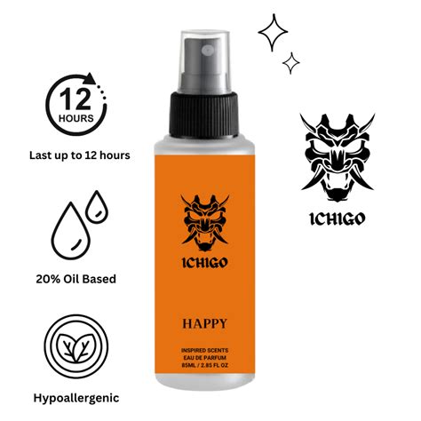 85ml Ichigo Happy Oil Based For Men Shopee Philippines