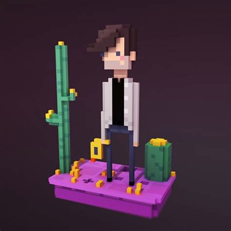 Milo Voxel Art Pixel Art Games Pixel Art Voxel Games