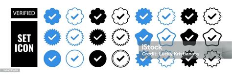 체크 표시 기호 확인된 기호입니다 인증된 배지 프로필 소셜 미디어 계정 확인 인증된 배지 프로필이 설정되었습니다 체크리스트 아이콘 벡터 0명에 대한 스톡 벡터 아트 및 기타