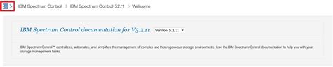 IBM Spectrum Control Navigating The New IBM Knowledge Center