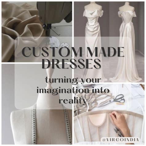 Custom Dress Dressmaker Seamstress Custom Made Couture Personalised