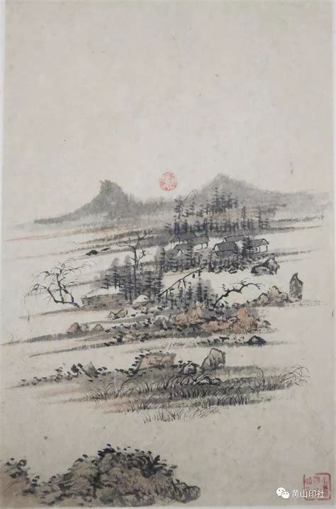 《弘仁山水八帧》浅探 搜狐大视野 搜狐新闻