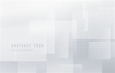 Abstract Square Tech Template Design Of Halftone Overlapping Artwork Tech Design For Cover