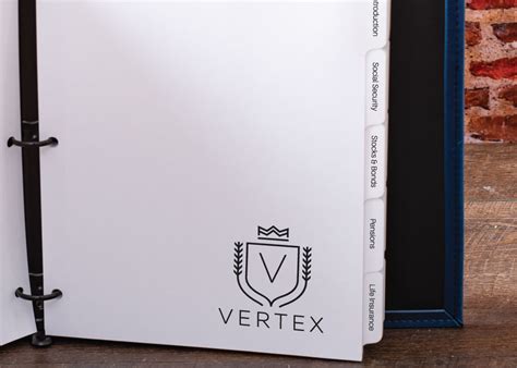 Standard Black And White Index Tabs Speedbinder