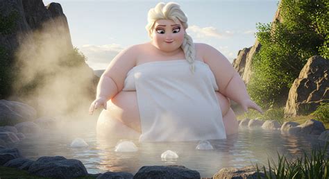 Obese Elsas Spa Day 4 By Molly Dolly Holly On Deviantart