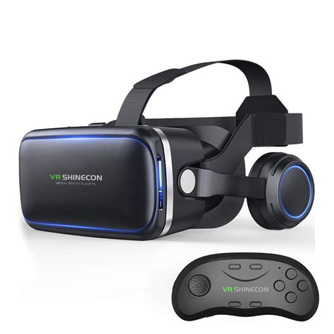Vr Headset With Remote Controllerhd 3d Vr Glasses Virtual