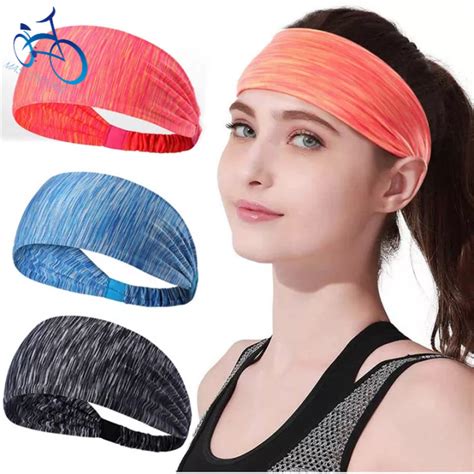 Mascycling Absorbent Unisex Sport Sweat Headband Cycling Yoga Gym