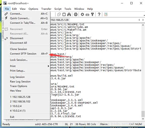securecrt 8 1上传文件很简单 securecrt 8 1拖拽式上传文件 csdn博客