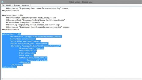 Installare Zend Framework 2 Su XAMPP Windows 1001 Vetrine
