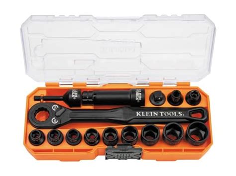 Klein Tools 65400 15pc Pass Through Socket Set