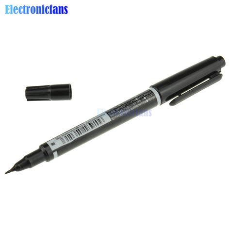 Black Ccl Anti Etching Pcb Circuit Board Ink Marker Double Pen For Diy