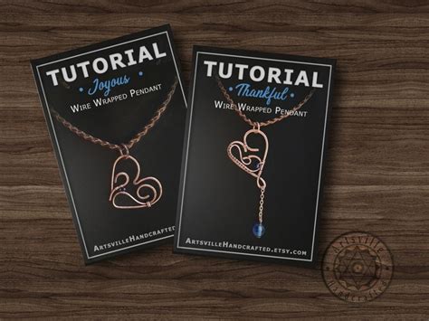 Tutorial Bundle Wire Wrapping For Beginners Tutorials Video Etsy