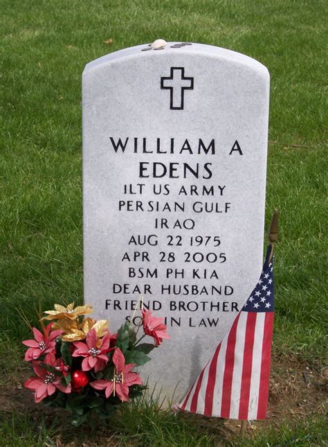 1lt William Anthony Wil” Edens 1975 2005 Mémorial Find A Grave